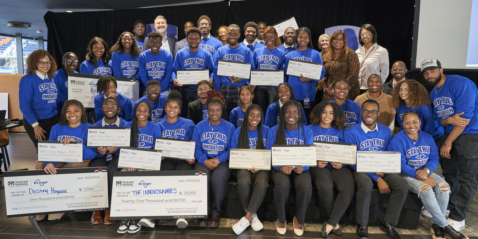 Marauders win first place in Kroger, Thurgood Marshall College Fund ...